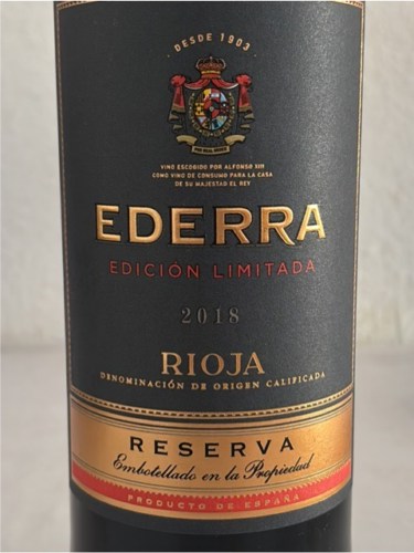 Ederra Edición Limitada Reserva | Vivino Español