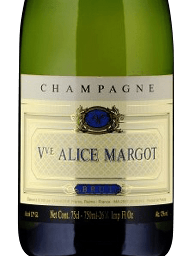 Vve Alice Margot Brut Champagne | Vivino English
