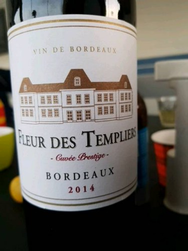 Fleur des Templiers Cuvée Prestige Bordeaux Rouge | Vivino US