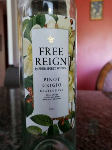 Free Spirit Wines Free Reign Pinot Grigio | Vivino English