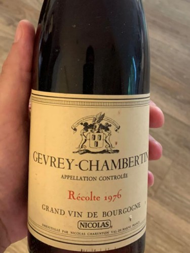 Nicolas Charenton Gevrey-Chambertin | Vivino Brasil