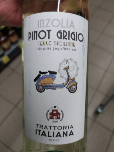 Trattoria Italiana Inzolia - Pinot Grigio | Vivino US