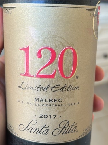 Santa Rita 120 Limited Edition Malbec | Vivino US