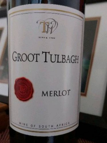 Tulbagh Winery Groot Tulbagh Merlot | Vivino US
