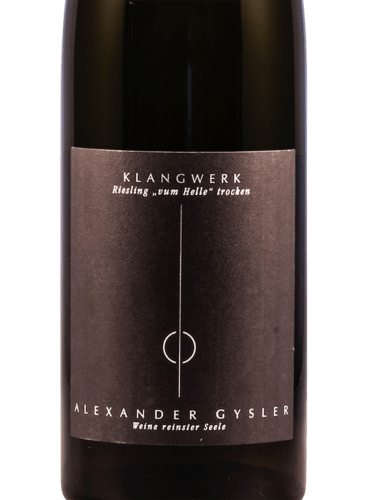 Gysler Klangwerk Riesling Vom Helle Trocken | Vivino US