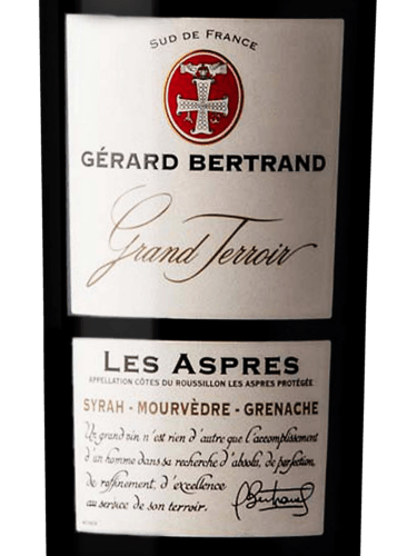 Gérard Bertrand Grand Terroir Les Aspres Syrah - Mourvedre - Grenache ...