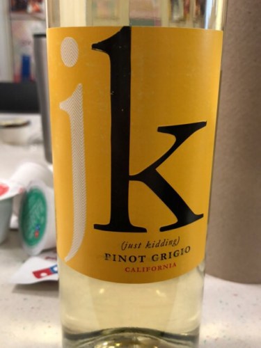 JK - Just Kidding Pinot Grigio | Vivino US