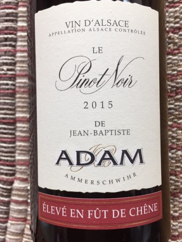Jean-Baptiste Adam Fût de Chêne Le Pinot Noir | Vivino US