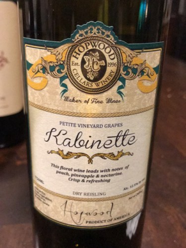 Hopwood Cellars Winery Petite Vineyard Kabinette | Vivino US