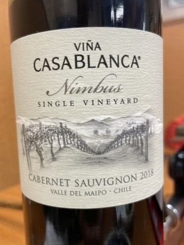 Casablanca Nimbus Single Vineyard Cabernet Sauvignon | Vivino US