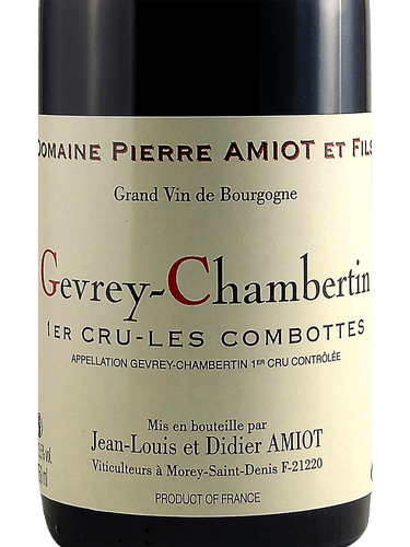 Domaine Pierre Amiot et Fils Gevrey-Chambertin 1er Cru 'Les Combottes ...