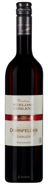 Weinhaus Schloss Koblenz Dornfelder Lieblich | Vivino US