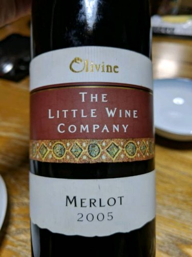 The Little Wine Company Olivine Merlot | Vivino US
