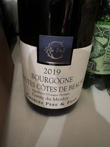 Charles Pere And Fille Cuvée Du Menhir Bourgogne Hautes Côtes De Beaune