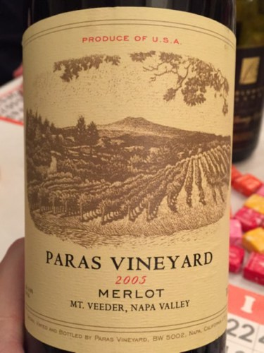 Paras Vineyard Merlot | Vivino US
