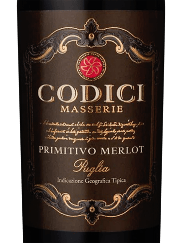 2015 Codici Masserie Primitivo - Merlot | Vivino