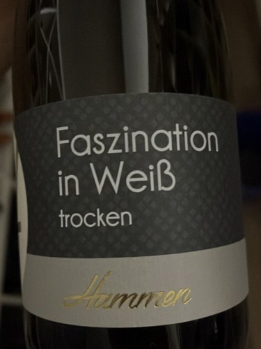 Hammen Faszination in Weiss Trocken | Vivino US