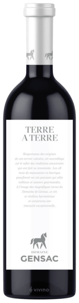 Domaine de Gensac Terre à Terre Rouge | Vivino US