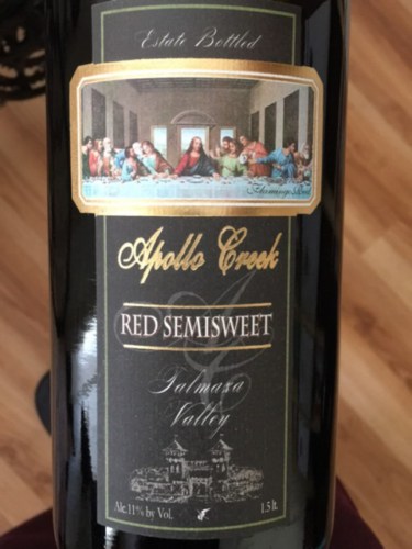 Apollo Creek Red Semisweet | Vivino US