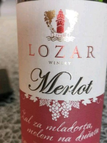 Lozar Winery Merlot | Vivino US