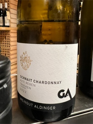 Aldinger Schnait Chardonnay Alte Reben Trocken | Vivino US