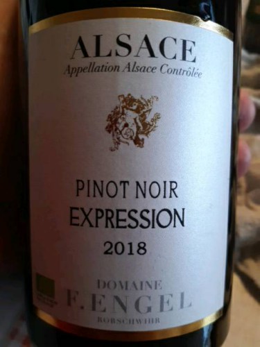 Fernand Engel Expression Pinot Noir | Vivino US