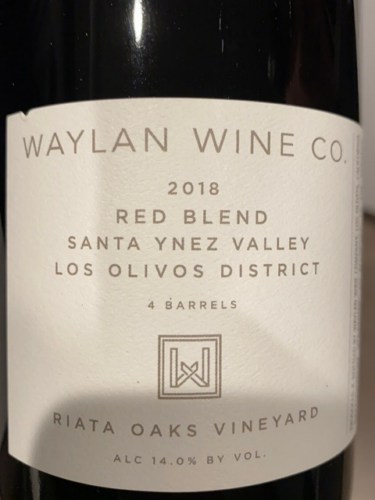Waylan Wine Co. Riata Oaks Vineyard Red Blend | Vivino US