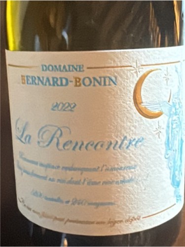 Domaine Bernard-Bonin La Rencontre | Vivino English