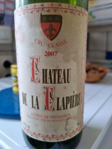 Château de la Clapière Côtes de Provence Rouge | Vivino US