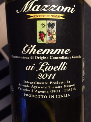 Mazzoni Ghemme ai Livelli | Vivino US