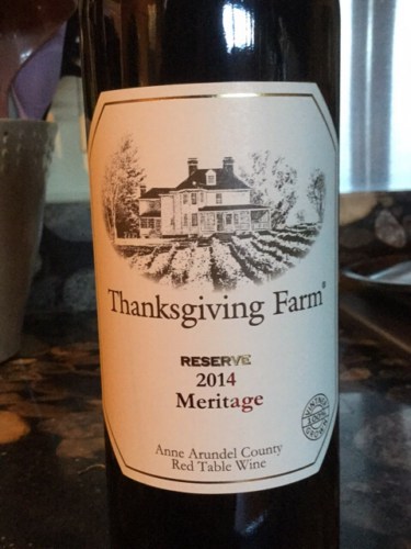 Thanksgiving Farm Reserve Meritage | Vivino US