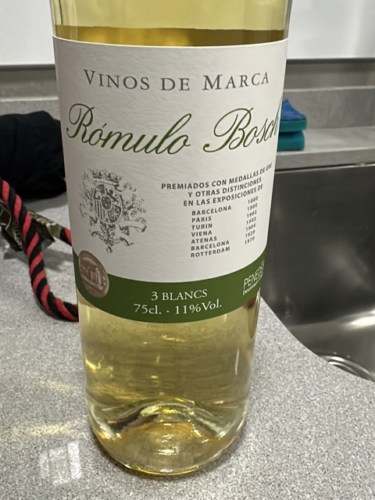 Bodegas Bosch Guell Romulo Bosch 3 Blancs | Vivino US