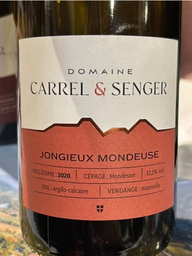 Domaine Carrel & Senger Jongieux Mondeuse | Vivino US