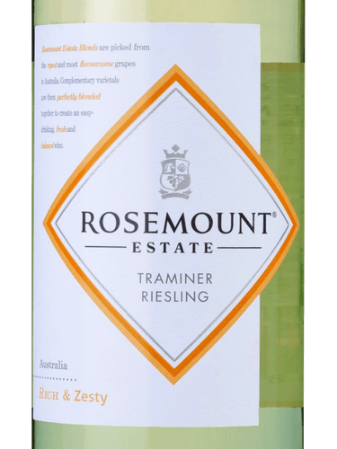 Rosemount Diamond Label Traminer - Riesling | Vivino US