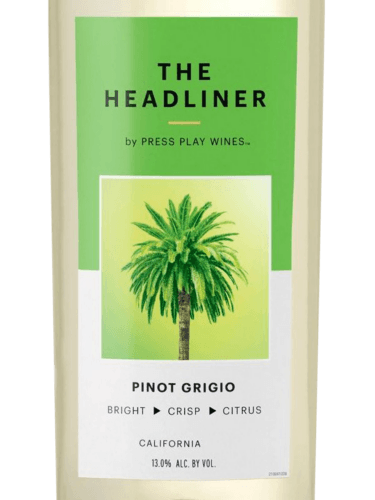 The Headliner Pinot Grigio | Vivino US