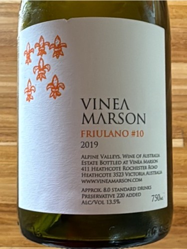 Vinea Marson Friulano #10 | Vivino US