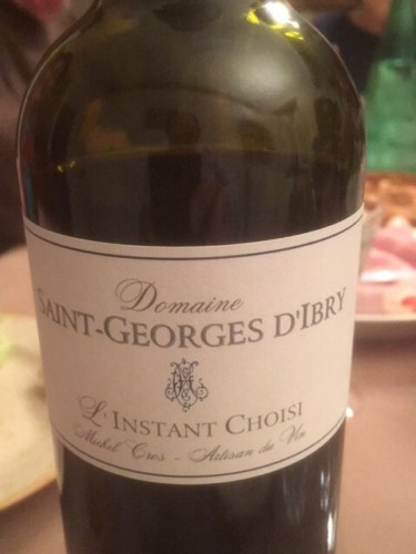 Domaine Saint-Georges d'Ibry L'Instant Choisi | Vivino France