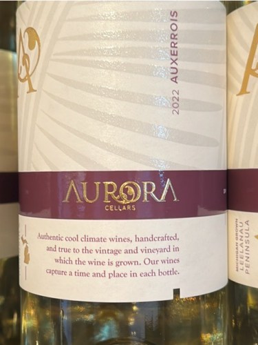 Aurora Cellars Auxerrois | Vivino US