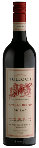 Tulloch Wines Private Bin Pokolbin Dry Red Shiraz | Vivino English