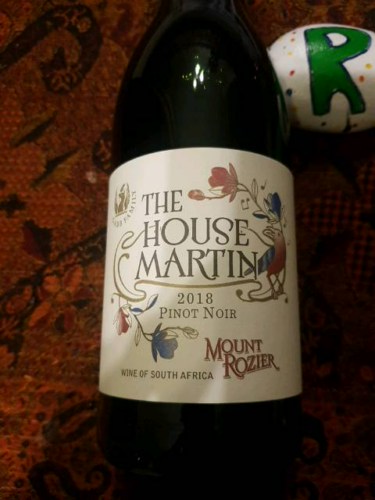 Mount Rozier Estate The House Martin Pinot Noir | Vivino English