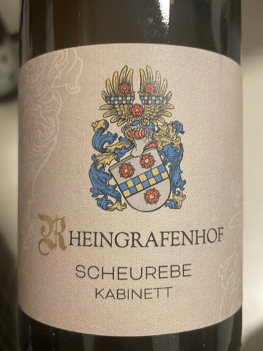 Rheingrafenhof Scheurebe Kabinett | Vivino US
