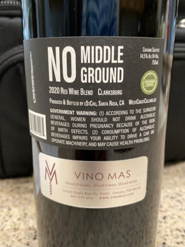 No Middle Ground Red Blend | Vivino US