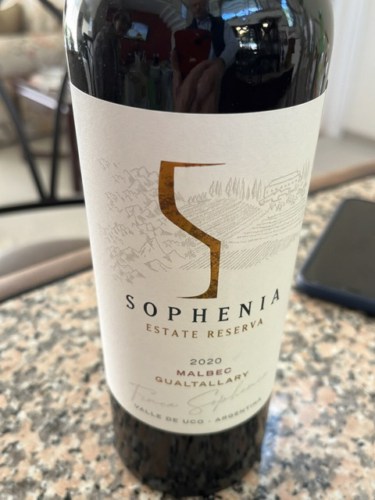 Sophenia Estate Reserva Malbec | Vivino