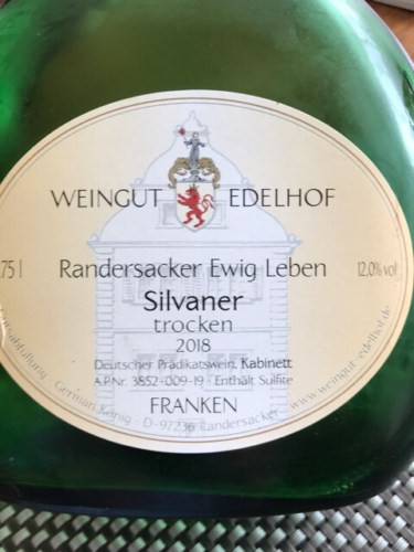 Edelhof Randersacker Ewig Leben Silvaner Trocken | Vivino