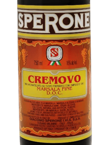 N.V. Giacomo Sperone Cremovo Marsala Fine | Vivino Canada