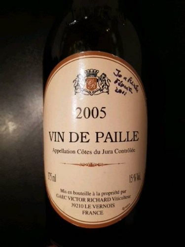 Victor Richard Vin de Paille | Vivino