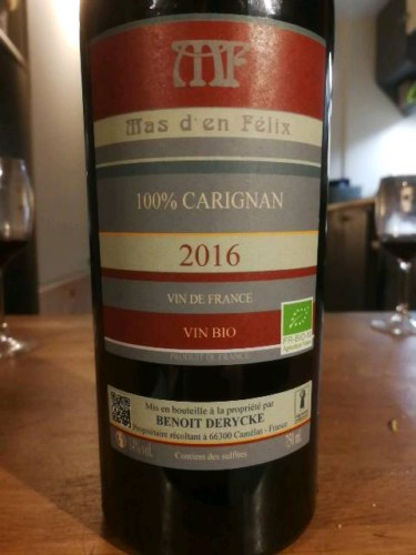 Mas d'en Félix - Benoit Derycke Carignan | Vivino US