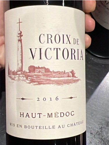 Château Victoria La Croix de Victoria Haut-Médoc | Vivino France