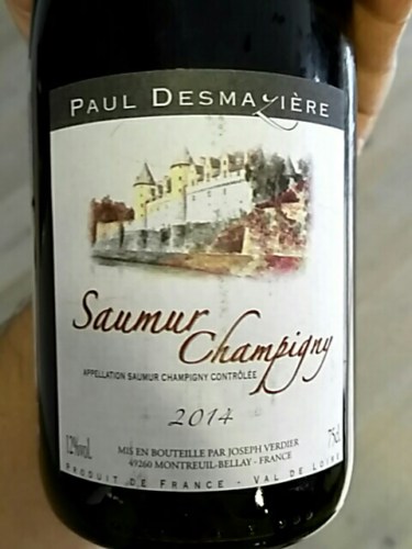 Joseph Verdier Paul Desmazière Saumur-Champigny | Vivino US