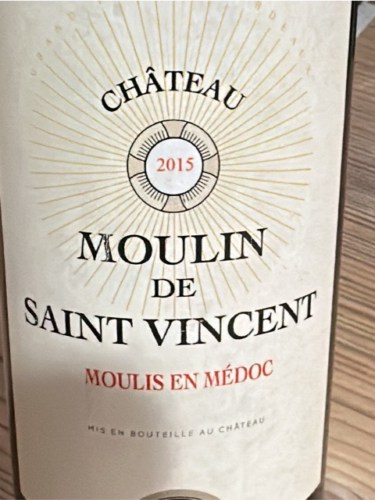 Château Moulin de Saint Vincent Moulis | Vivino Français